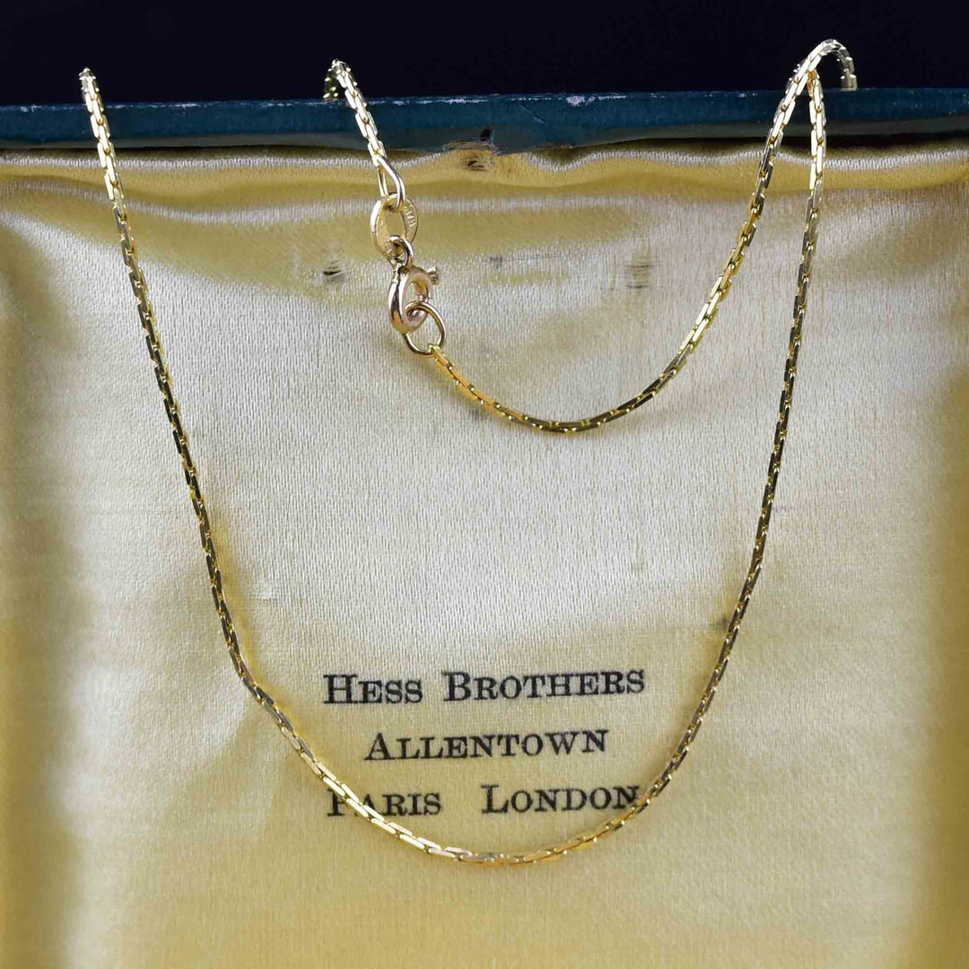 14K Gold Boston Link Flexible Chain Necklace – Boylerpf