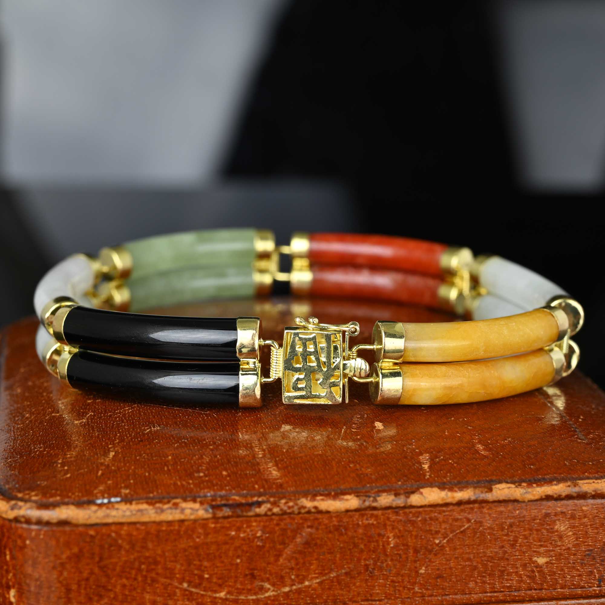 14k gold jade bracelet store