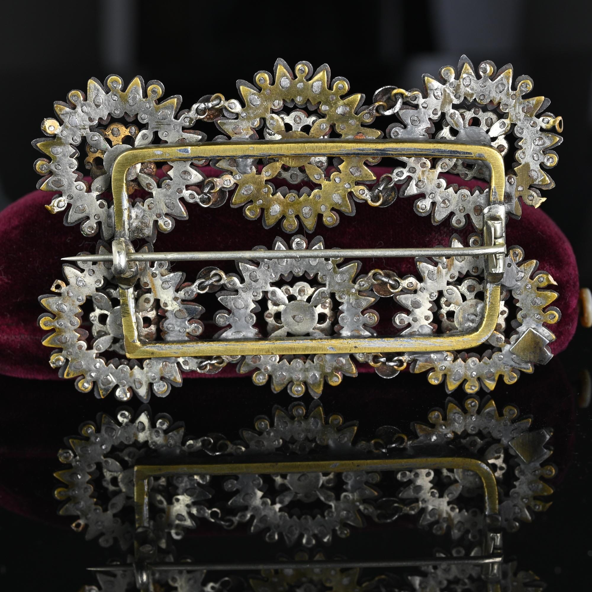 Antique Georgian Starburst Cut Steel Brooch – Boylerpf