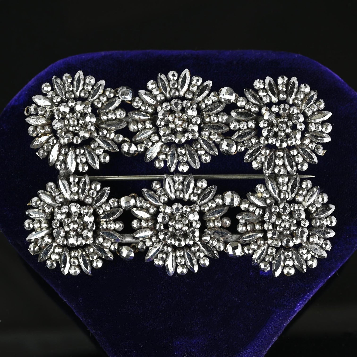 Antique Georgian Starburst Cut Steel Brooch – Boylerpf