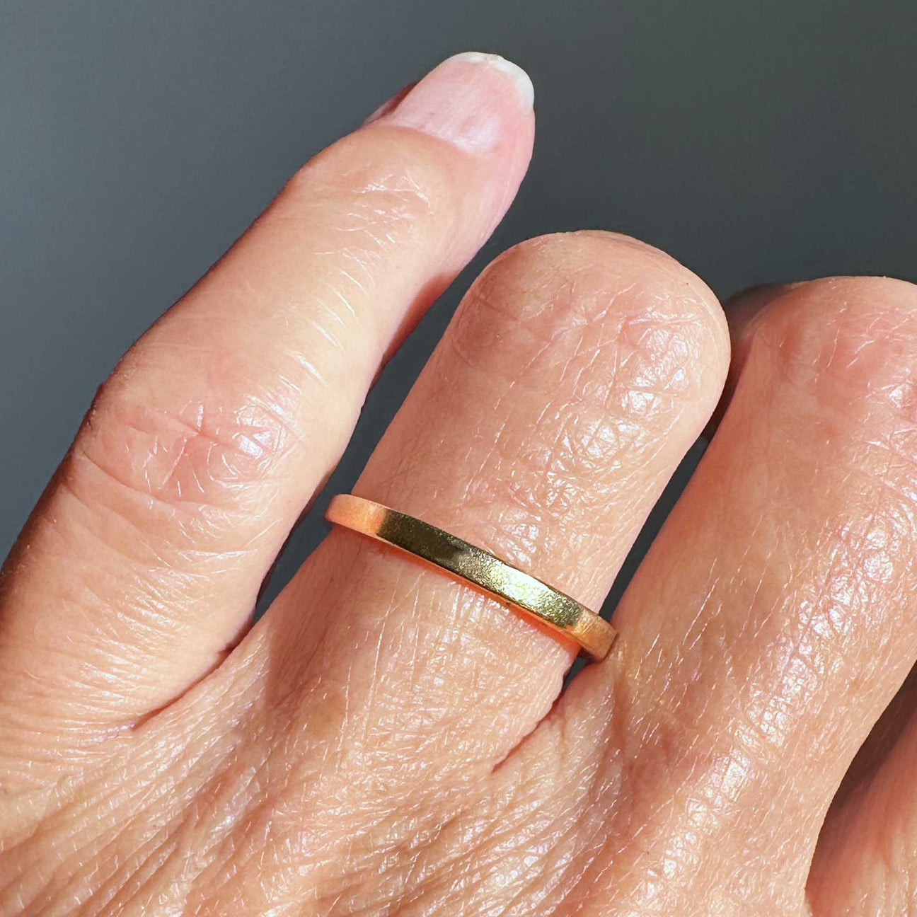 Vintage 14K Gold Stacking Wedding Ring Band – Boylerpf