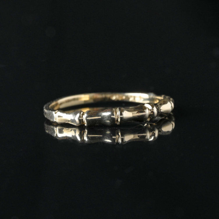 Vintage 14K Gold Bamboo Band Ring – Vintage & Antique Jewelry by Boylerpf