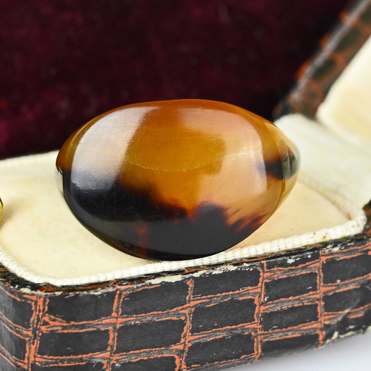 Antique Victorian Rare Carved Tortoise Shell Ring – Boylerpf