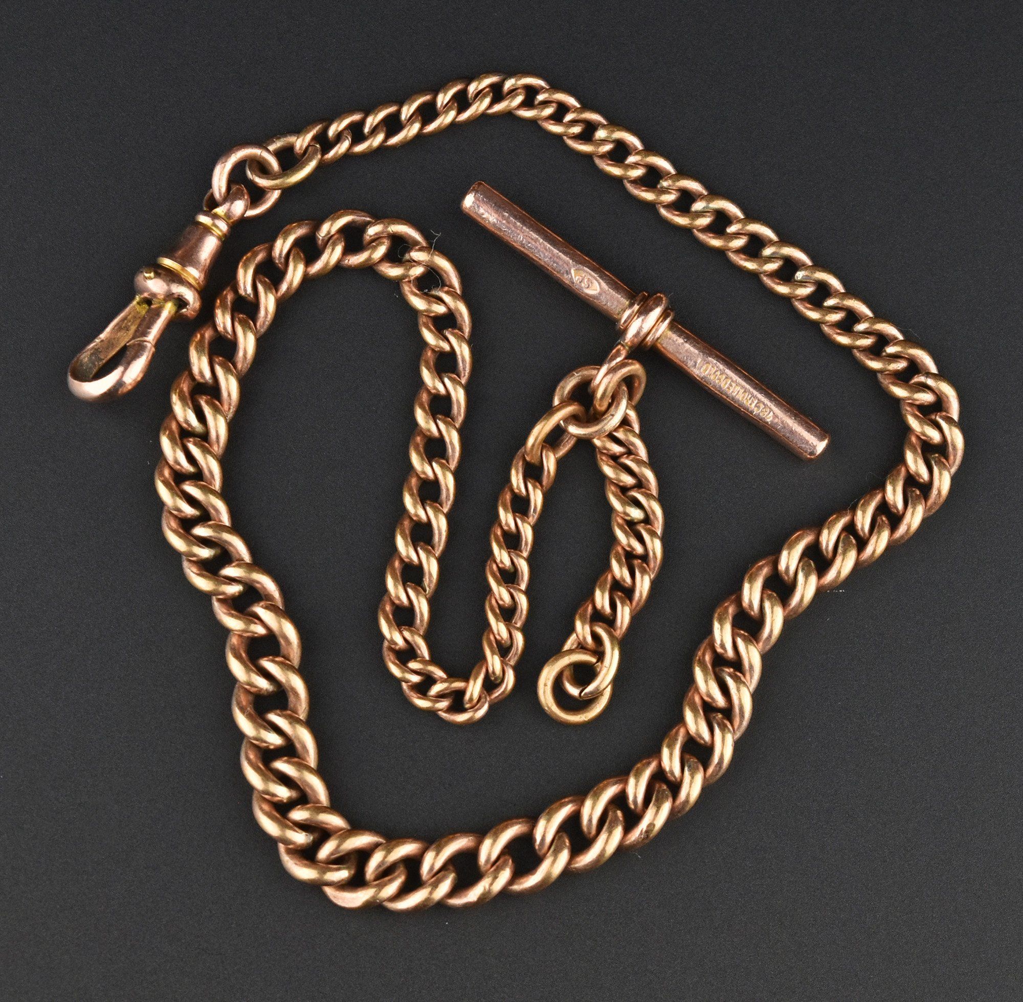 Antique Albert 18K Rolled Gold Pocket Watch Chain – Boylerpf