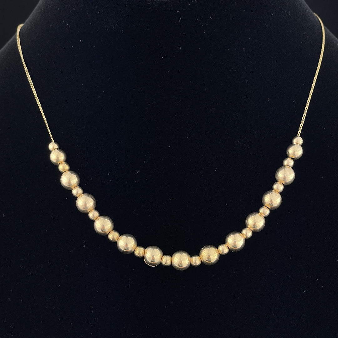 Vintage Add a Bead 14K Gold Necklace - On Hold – Boylerpf